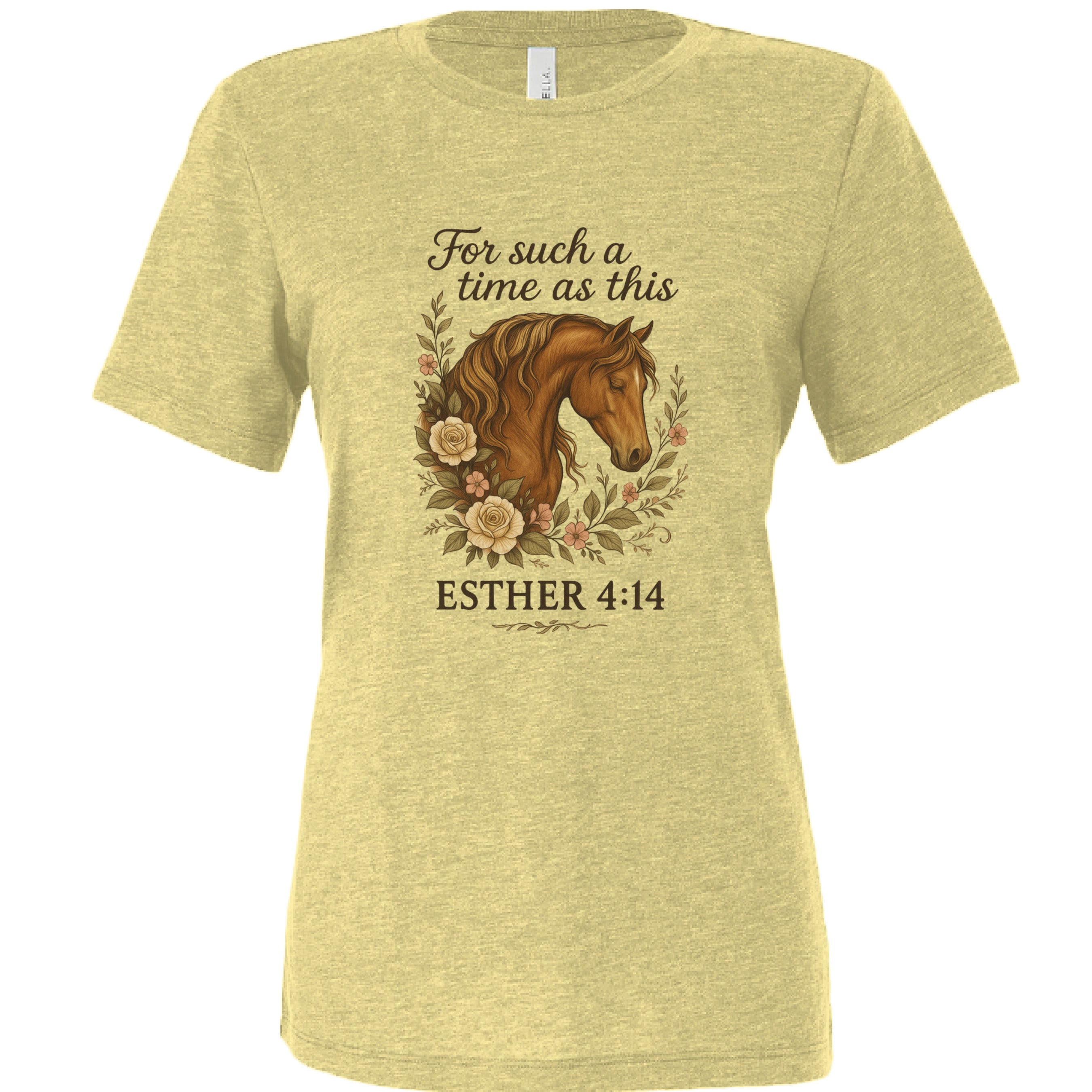“For Such a Time as This” – Esther 4:14 | Women’s Relaxed Triblend Tee ...